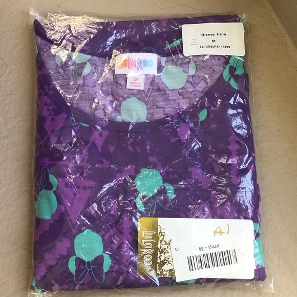 LuLaRoe | Tops | Llr Disney Irma | Poshmark